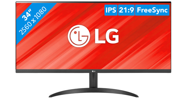 LG UltraWide 34WP500 - Coolblue - Voor 23.59u, morgen in huis