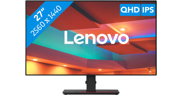 Lenovo ThinkVision P27q-20 - Coolblue - Voor 23.59u, morgen in huis