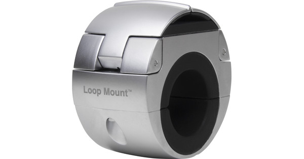 Loop Mount Telefoonhouder Fiets Stuur Zilver - Coolblue - Voor 23.59u, morgen in huis