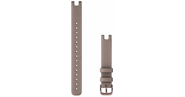 Garmin Lily Leather Strap Bronze L - Coolblue - Before 23:59, delivered ...