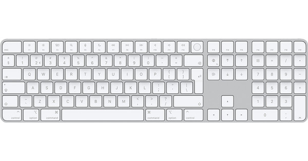 Apple Magic Keyboard met numeriek toetsenblok en Touch ID QWERTY ...