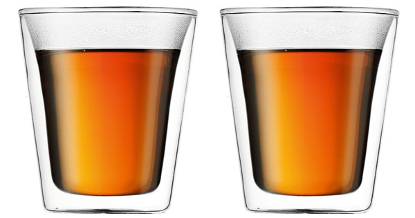 Bodum Canteen Dubbelwandig Glas 20 cl (2 stuks) - Coolblue - Voor 23.59u, morgen in huis