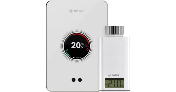 Bosch EasyControl CT200 white + Bosch EasyControl Smart Radiator ...