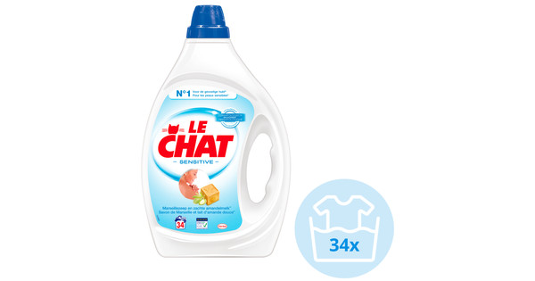 Le Chat Sensitive Universal Wasmiddel - Coolblue - Voor 23.59u, morgen ...