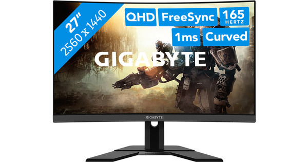 Gigabyte G27QC A - Coolblue - Voor 23.59u, morgen in huis