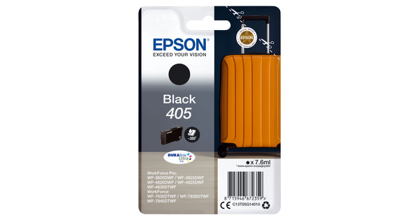 Epson Cartridge Zwart 405 - Coolblue - Voor 23.59u, morgen in huis