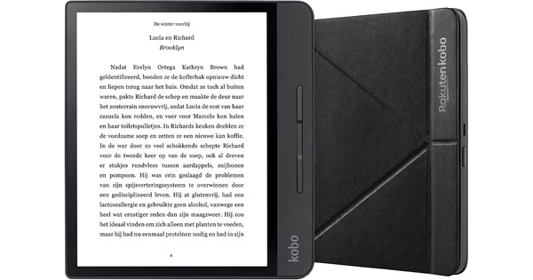 Kobo Forma 32 GB + Sleep Cover Zwart - Coolblue - Voor 23.59u, morgen ...