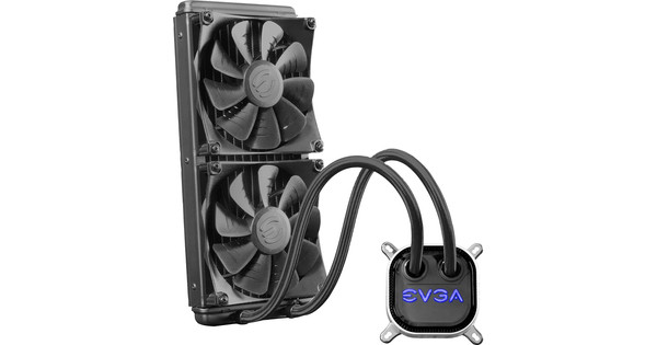 EVGA CLC 280mm All-In-One RGB LED CPU Liquid Cooler - Coolblue - Voor ...