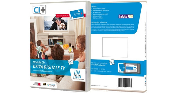 SMiT CI+ Module Delta + Smartcard - Coolblue - Voor 23.59u, morgen in huis