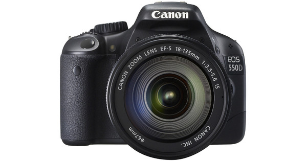 Canon EOS 550D + 18-135mm IS Lens - Coolblue - Voor 23.59u, morgen in huis