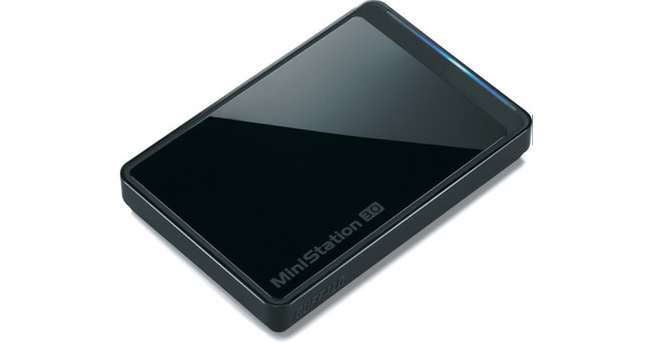Buffalo MiniStation USB 3.0 500 GB - Coolblue - Voor 23.59u, morgen in huis