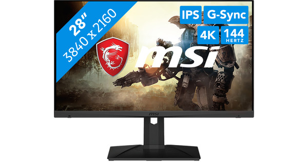 MSI Optix MAG281URF - Coolblue - Voor 23.59u, morgen in huis