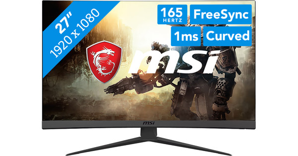 MSI Optix G27C6 - Coolblue - Voor 23.59u, morgen in huis