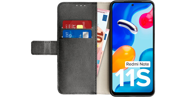Just in Case Wallet Xiaomi Redmi Note 11 Book Case Zwart - Coolblue ...