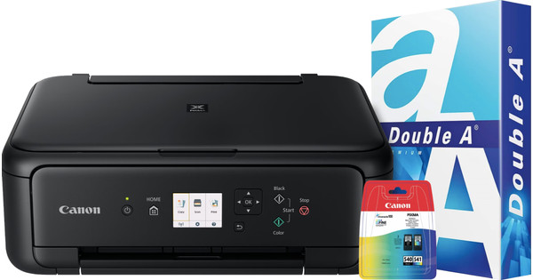 Canon PIXMA TS5150 + 1 Extra Set Ink + 500 Sheets A4 Paper - Coolblue ...