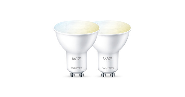 WiZ Smart Spot 2-pack - Warm tot Koelwit Licht - GU10 - Smart lampen ...