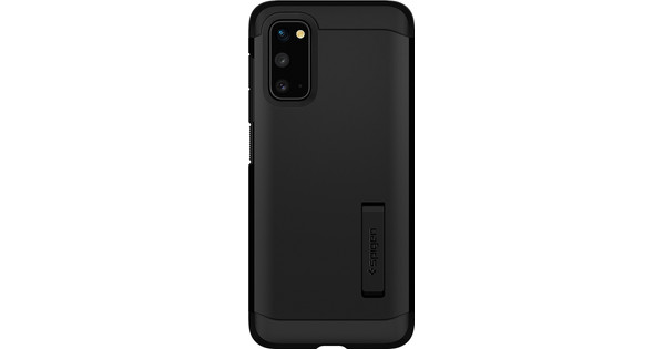Spigen Tough Armor Samsung Galaxy S20 FE Back Cover Zwart - Coolblue - Voor 23.59u, morgen in huis