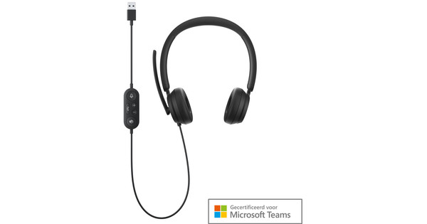 Microsoft Modern USB-A Headset - Coolblue - Voor 23.59u, morgen in huis