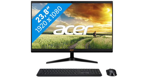 Acer Aspire C24-1700 I5410 Qwerty - Coolblue - Voor 23.59u, morgen in huis