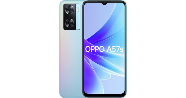 OPPO A57s 128GB Blauw - Mobiele telefoons - Coolblue