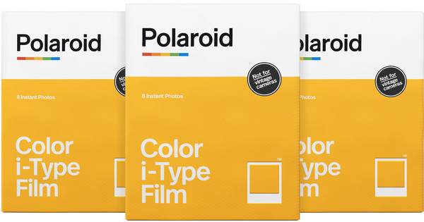 Polaroid Color Instant Film for I-Type (3 units) - Coolblue - Before 23 ...