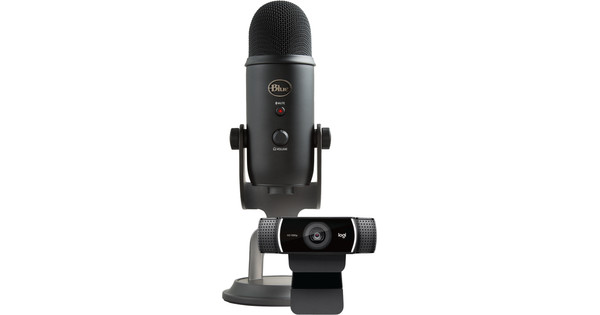 Blue Yeti + C922 Pro Streamer Pack - Coolblue - Voor 23.59u, morgen in huis