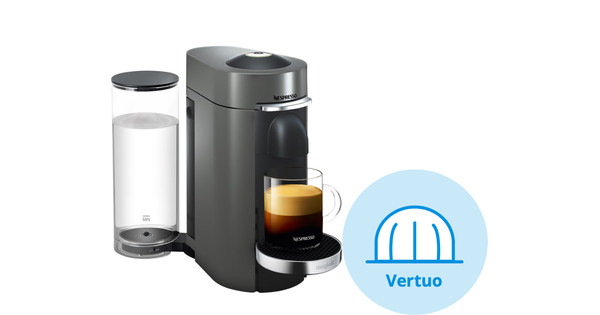 Magimix Nespresso Vertuo Plus Deluxe Titan - Coolblue - Voor 23.59u ...