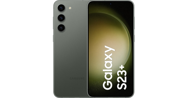 Samsung Galaxy S23 Plus 256GB Groen 5G - Coolblue - Voor 23.59u, morgen ...
