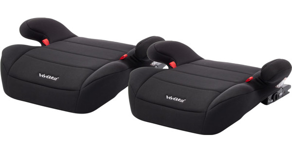 Babyauto Vista Fix Booster Duo Pack Black - Coolblue - Voor 23.59u ...