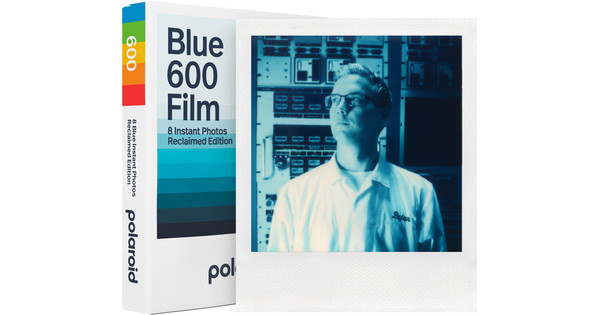 Polaroid Blue Film for 600 Reclaimed Edition (8 units) - Coolblue ...