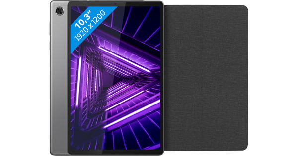 Lenovo Tab M10 Plus (2de generatie) 64GB Wifi + 4G Grijs + Lenovo Book ...