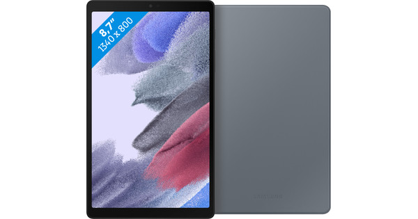 Samsung Galaxy Tab A7 Lite 32GB WiFi + 4G Black + Samsung Book Cover ...