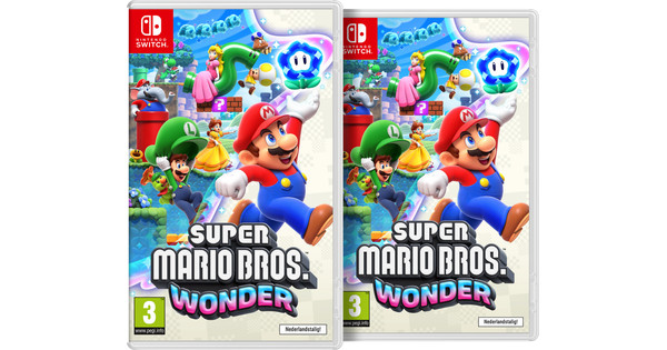 Super Mario Bros. Wonder Duo Pack - Coolblue - Voor 23.59u, morgen in huis