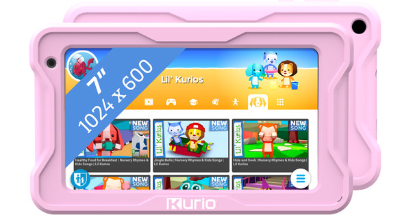 Kurio Tab Lite 32GB Roze - Coolblue - Voor 23.59u, morgen in huis