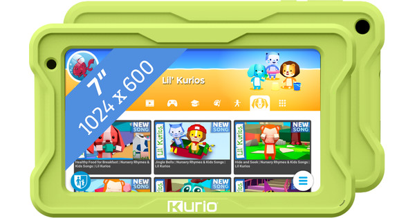 Kurio Tab Lite 32GB Green - Tablets - Coolblue
