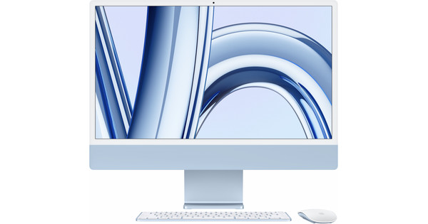 Apple iMac 24 inches (2023) M3 (8-core CPU/10-core GPU) 16GB/512GB Blue ...