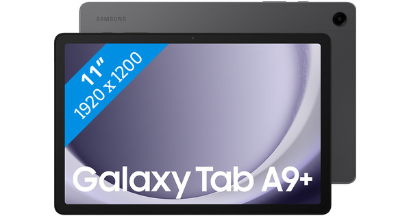 Samsung Galaxy Tab A9 Plus 11 inch 128GB Wifi Grijs - Coolblue - Voor 23.59u, morgen in huis