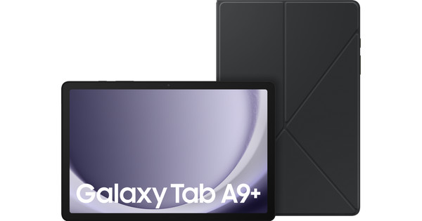 Samsung Galaxy Tab A9 Plus 11 inches 128GB WiFi Gray + Book Case Black ...