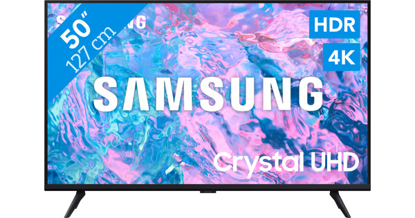 Samsung Crystal UHD 50CU7040 (2024) - Coolblue - Voor 23.59u, morgen in huis