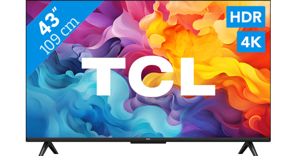 TCL 4K LED 43P61B (2024) - Coolblue - Before 23:59, delivered tomorrow