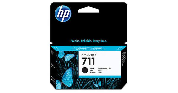 HP 711 Ink Cartridge Zwart (CZ129A) - Coolblue - Voor 23.59u, morgen in ...