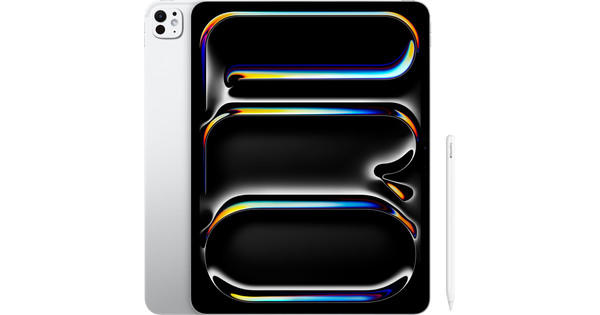 Apple iPad Pro (2024) 13 inches 1TB WiFi Silver + Apple Pencil Pro ...