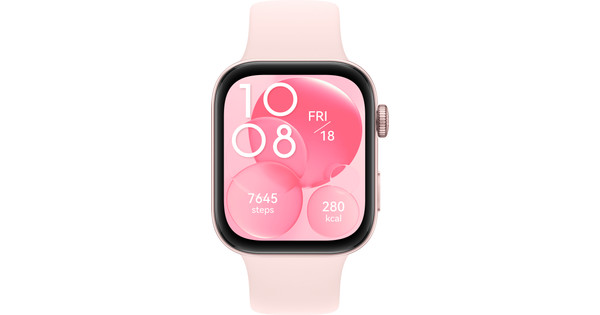 Huawei Watch Fit 3 Roze - Coolblue - Voor 23.59u, morgen in huis