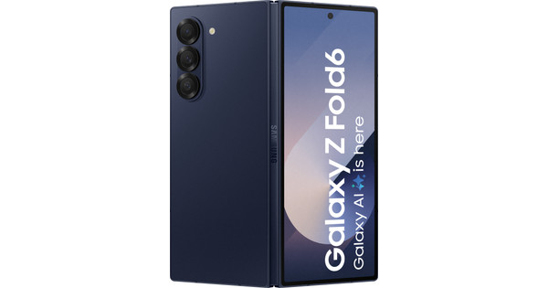 Samsung Galaxy Z Fold 6 256GB Blauw 5G - Coolblue - Voor 23.59u, morgen ...