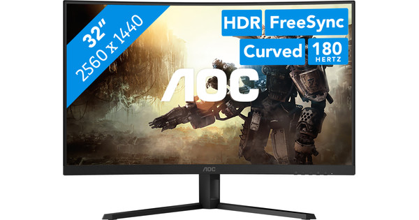 AOC CQ32G4VE - Coolblue - Voor 23.59u, morgen in huis