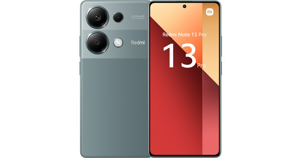Redmi Note 13 Pro 256GB Groen 4G - Coolblue - Voor 23.59u, morgen in huis