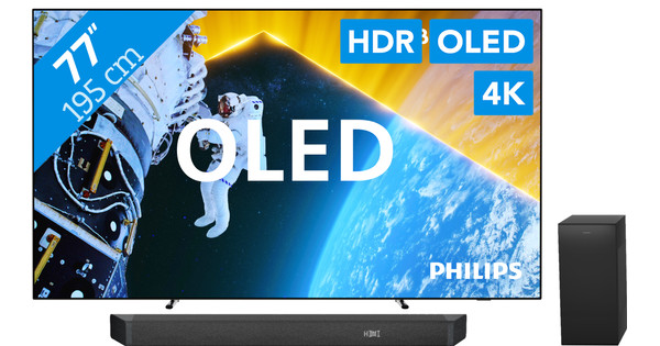 Philips 77OLED809 - Ambilight (2024) + Philips TAB7908 + BlueBuilt HDMI ...