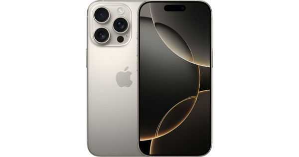Apple iPhone 16 Pro 128GB Natural Titanium - Coolblue - Before 23:59 ...