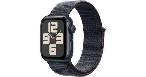 Apple Watch SE 2024 40mm Midnight Sport Loop - Coolblue - Voor 23.59u ...