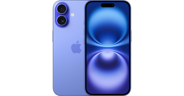Apple iPhone 16 128GB Blue - Mobile phones - Coolblue